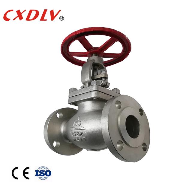 CF8M RF Flanged ANSI 150LB Spherical Globe Valvel