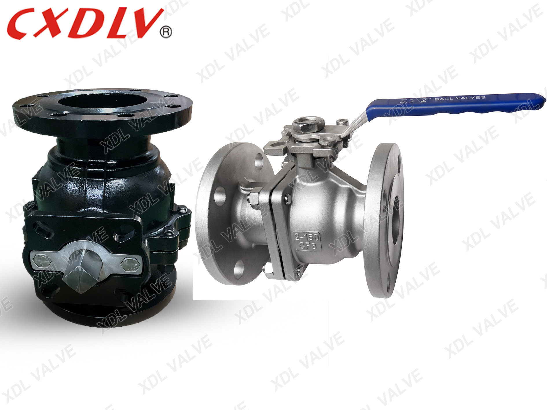 Petroleum Industrial Flanged Ball Valve With CF8 Ball Material And PPL Seal