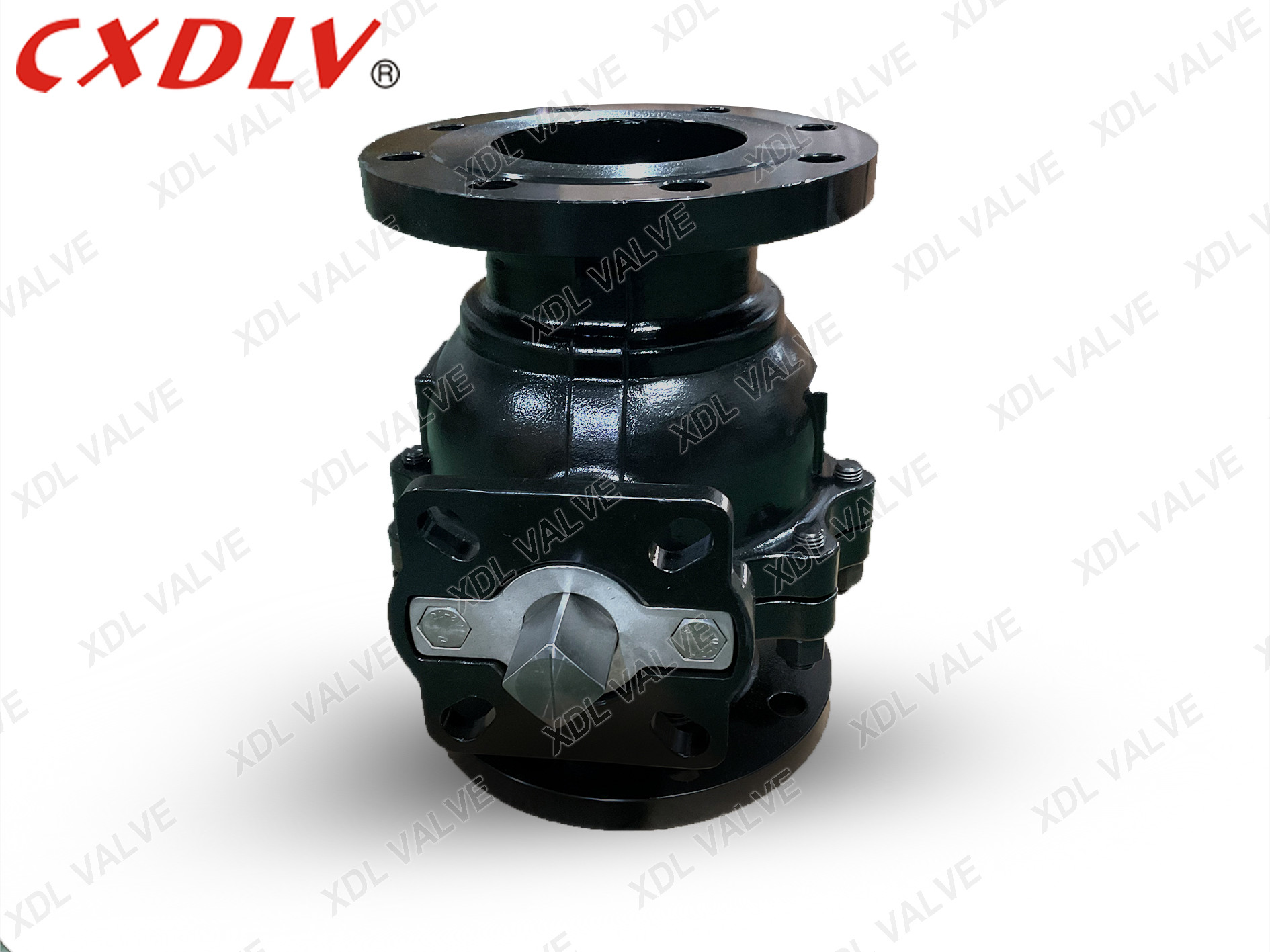 Oil Fluid Flanged Ball Valve With CF8 Ball Material -20C To 280C
