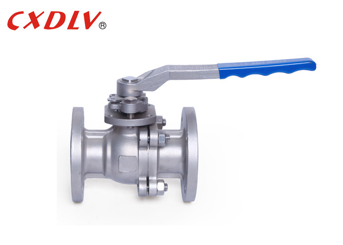 ANSI Industrial Flanged Ball Valve Split Body Stainless Steel Floating ...